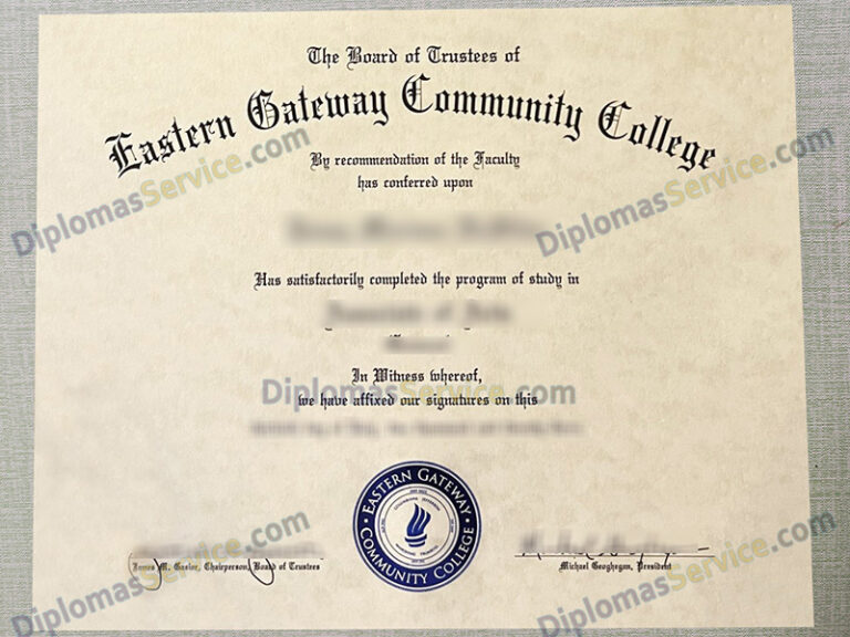The best way to own Eastern Gateway Community College diploma
