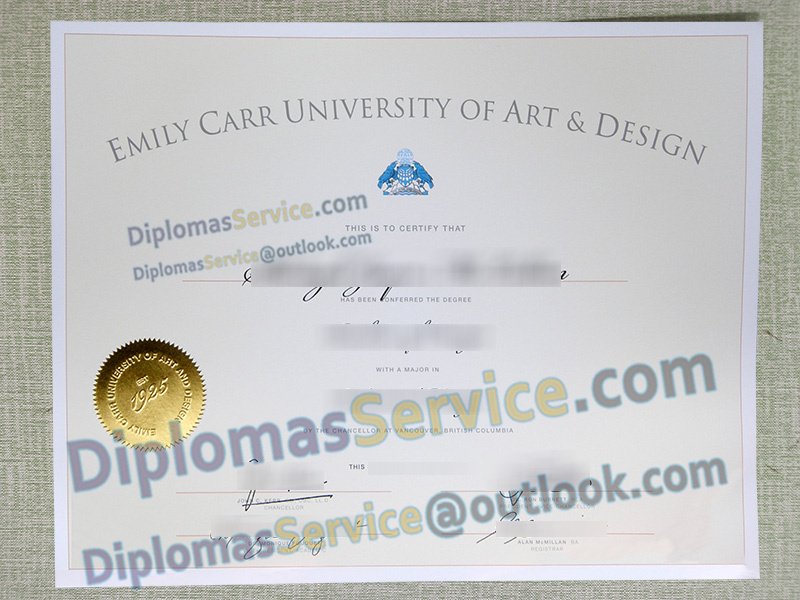 5 Steps to get Emily Carr University of Art and Design diploma
