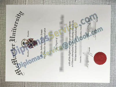 Unspoken rules about making McMaster University diploma