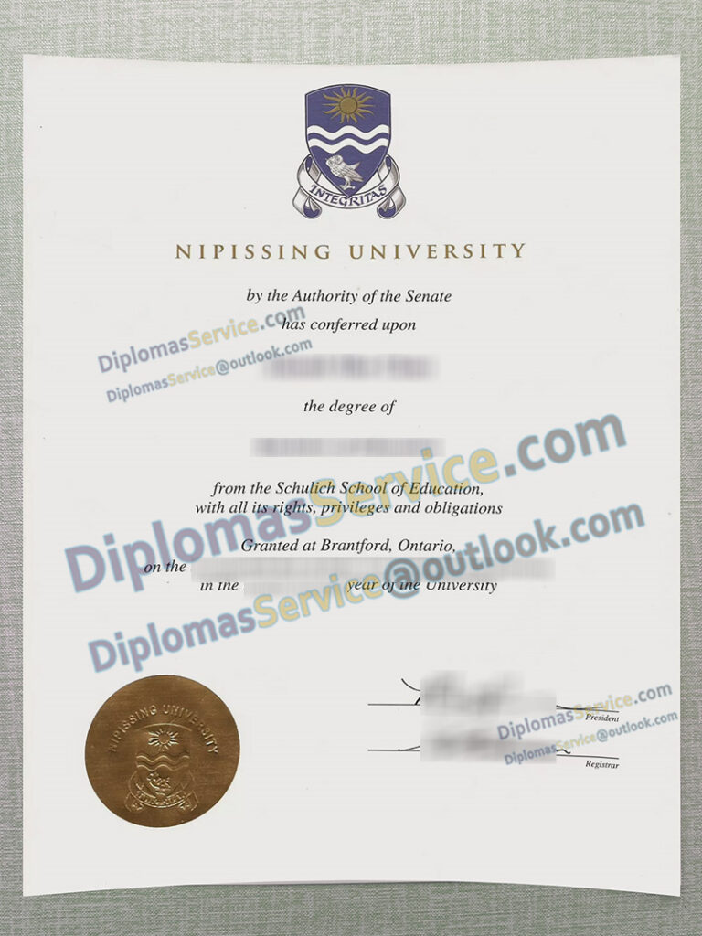 Where to get Nipissing University diploma at adorable price