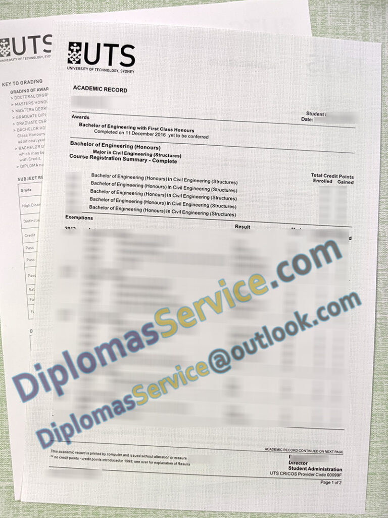 Is it easy to obtain UTS transcript in engineering?