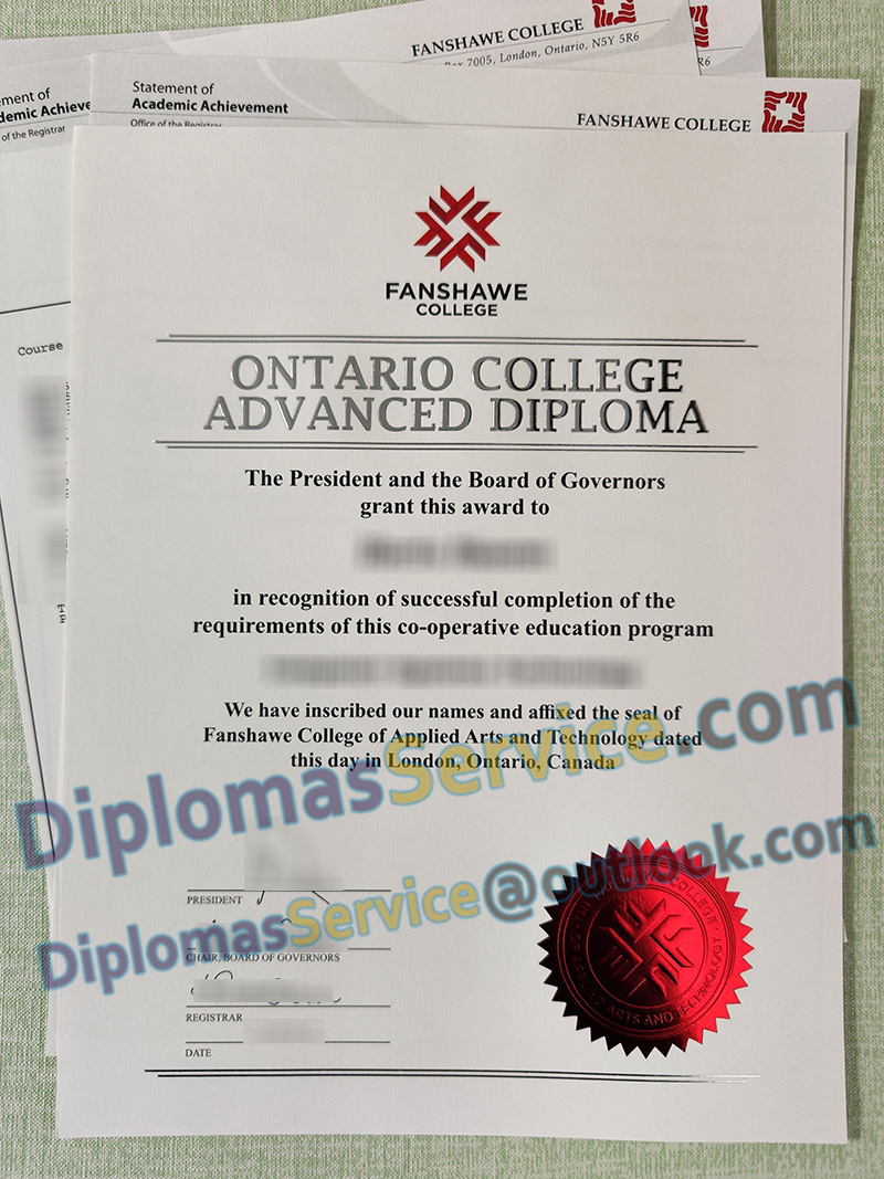 How long it takes to make Fanshawe College diploma