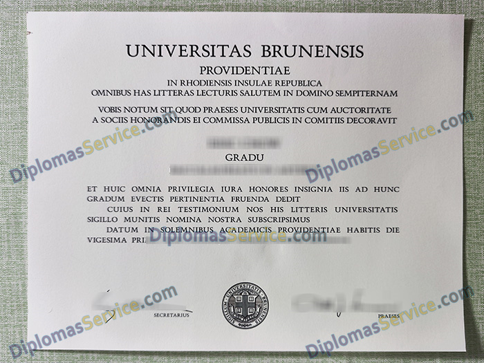 Why it's difficult to obtain a Brown University diploma