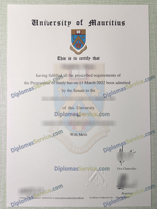 Easy ways to obtain University of Mauritius degree
