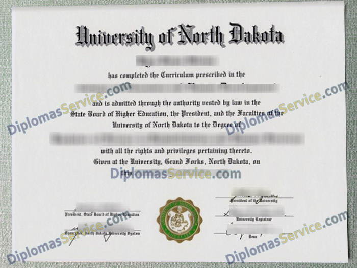 Shocking fact about making a University of North Dakota diploma