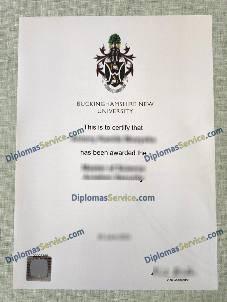 The secrets behind making Buckinghamshire New University degree