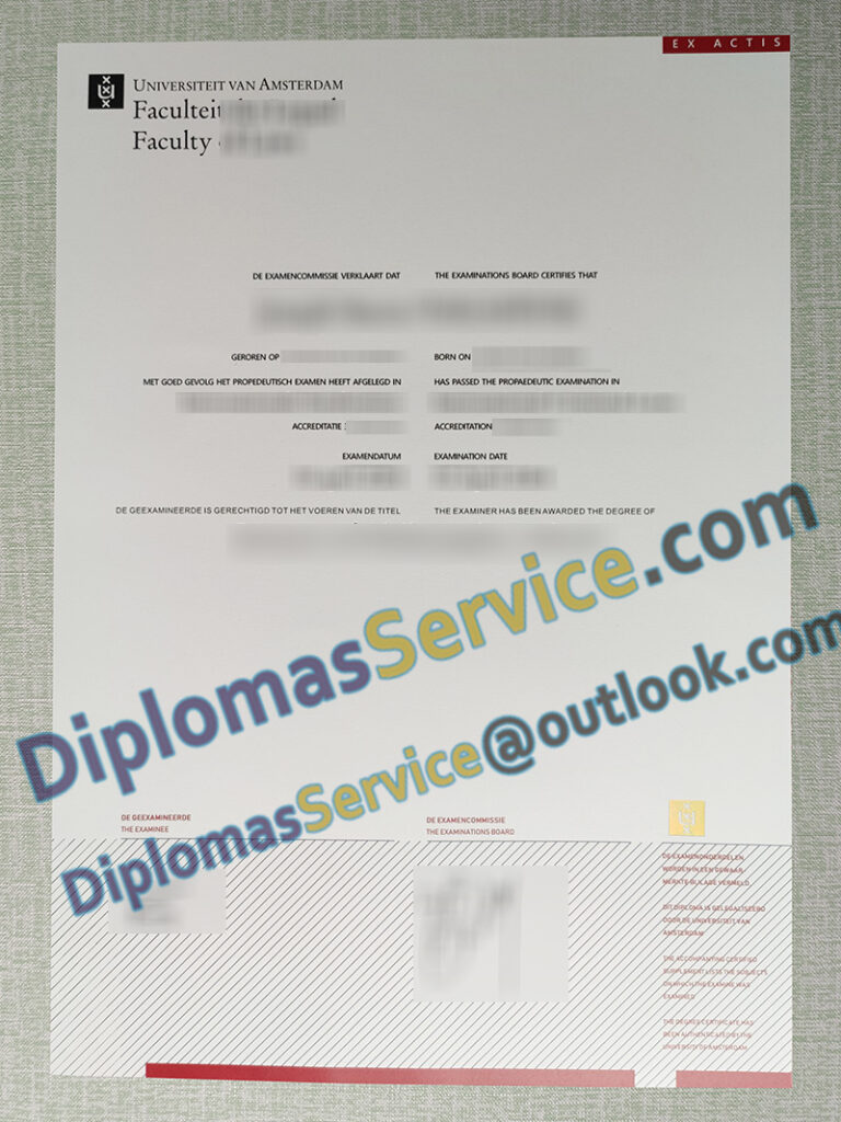 Most effective way to get Universiteit Van Amsterdam degree