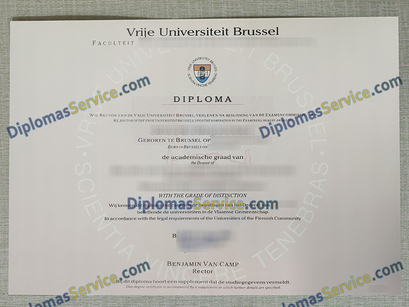 Unspoken rules about making a Vrije Universiteit Brussel diploma