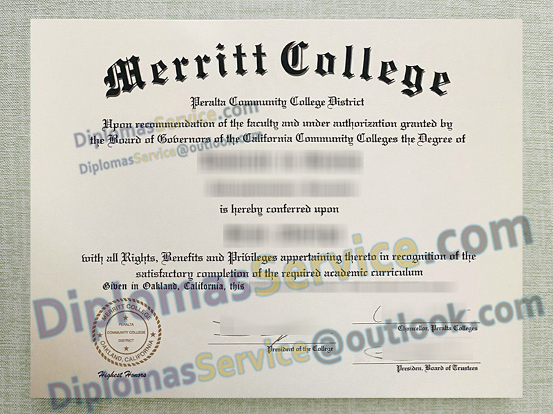3 Strategic ways to order a Merritt College diploma