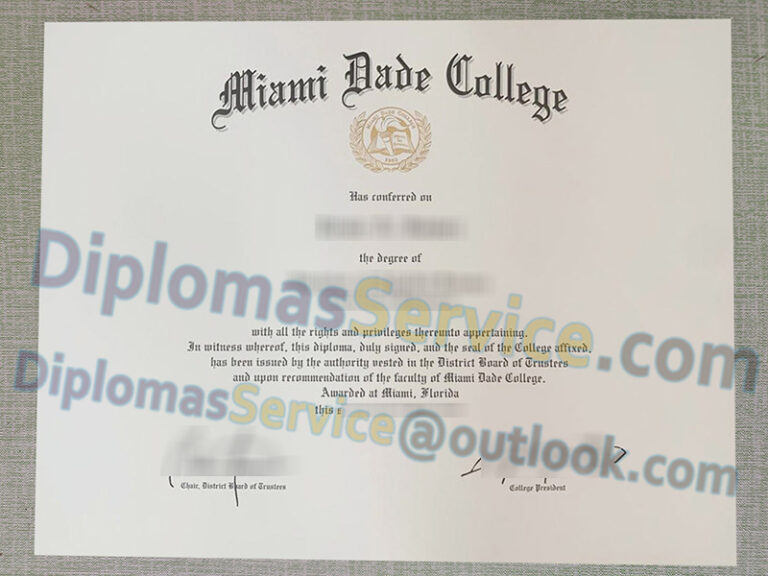 The secrets behind buying a Miami Dade College diploma