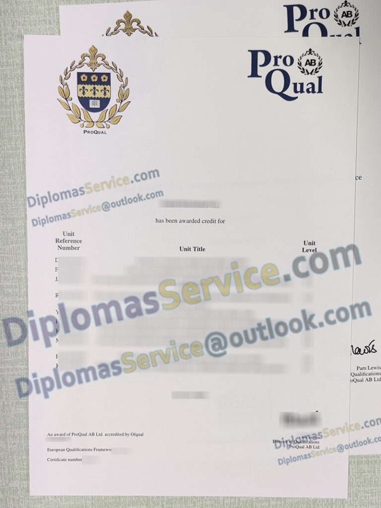 Best reasons to order ProQual transcript in UK