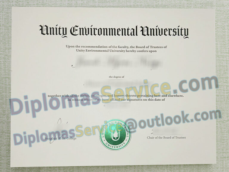 How to own a Unity Environmental University diploma in 2 weeks