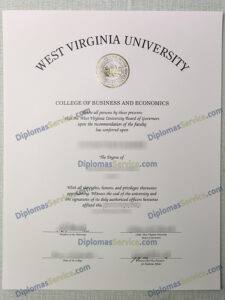 How to quickly get West Virginia University diploma in America