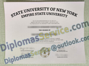 Creative ways to duplicate Empire State University diploma