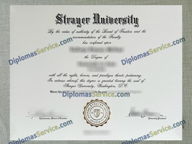 Most amazing tips to order a Strayer University diploma