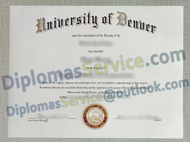 Top 3 tips for buying a University of Denver diploma in USA