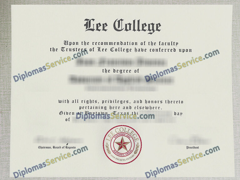 The essential tips for buying a Lee College diploma