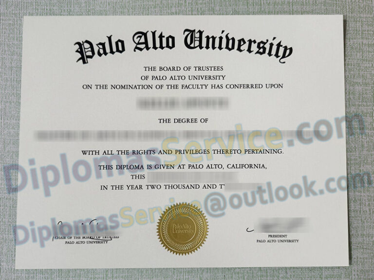 The secrets behind making a Palo Alto University diploma