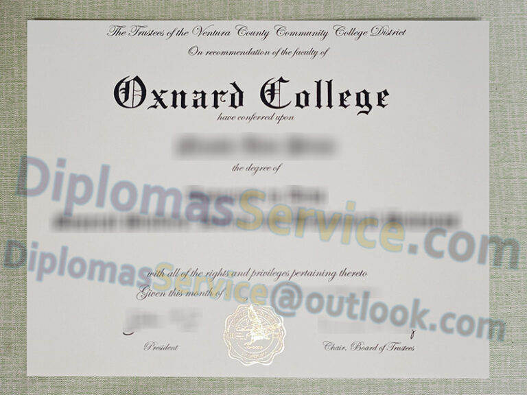 2 Must-read tips for making Oxnard College diploma